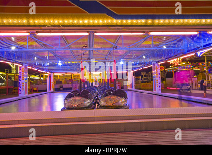 fairground dodgem ride bumper cars Stock Photo - Alamy