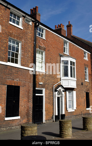Old town buildings in Burton on Trent, UK Stock Photo - Alamy