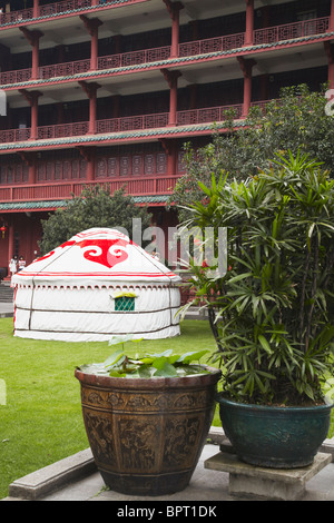 Zhenhai Tower museum in Guangzhou China. Zhenhai Tower was built in ...
