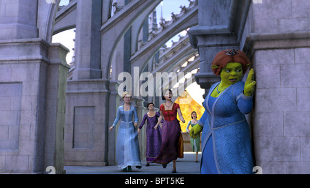"Shrek the Third" Princess Fiona, Cinderella, Doris, Snow White ...