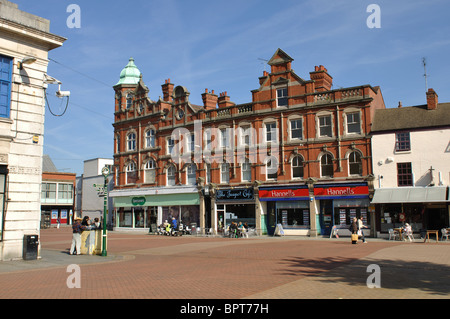 Burton-on-Trent Market Place early 1900s Stock Photo: 58380386 - Alamy