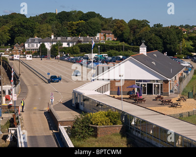 Ferry Terminal at Lymington, Hampshire, UK Stock Photo - Alamy