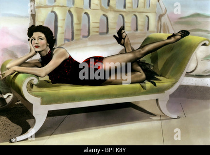 Actress / Dancer CYD CHARISSE 1953 Pin Up Pose in Black Swimsuit Metro ...