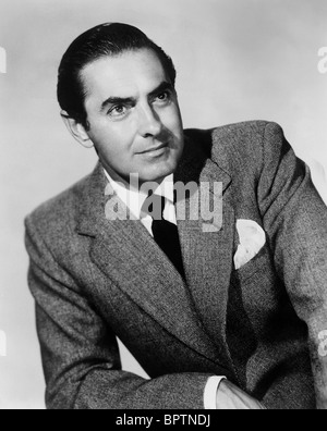 Tyrone Power Actor 01 May 1955 **WARNING** This Photograph is for ...