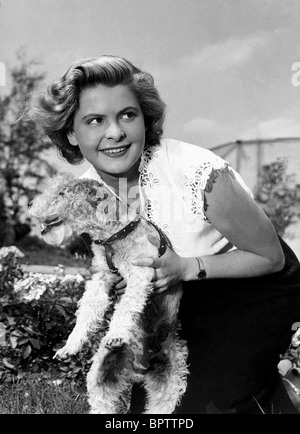 Johanna Matz Actress 01 May 1952 **WARNING** This Photograph is for ...