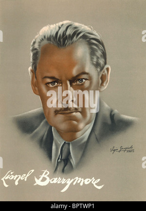 Lionel Barrymore Actor 01 May 1934 **WARNING** This Photograph is for ...