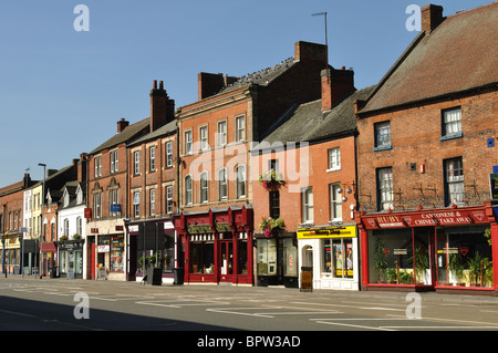 Burton-on-Trent High Street early 1900s Stock Photo - Alamy