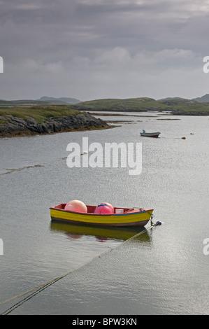 Isle Of Barra Lobster Boats Stock Photo - Alamy