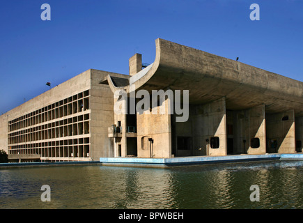 Palace Assembly in Chandigarh, designed by Le Corbusier Stock Photo - Alamy