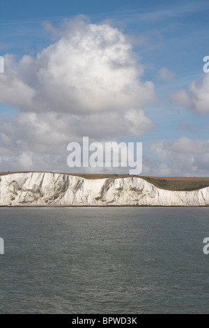 white cliffs of dover seen from cap blanc nez near Calais, France Stock ...
