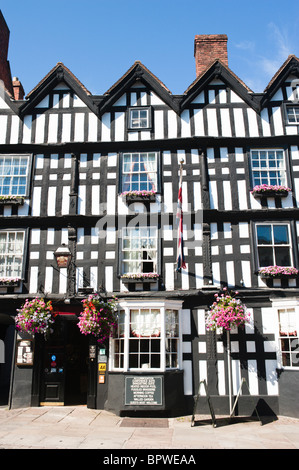 The Feathers Hotel in Ledbury Herefordshire England UK Stock Photo - Alamy
