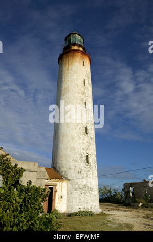 Ragged Point lighthouse in Barbados in the Caribbean Islands Stock ...