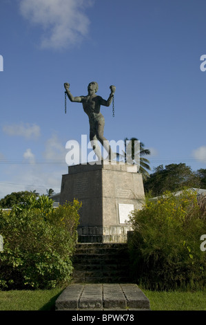 The freed slave statue by Broodhagen Barbados Caribbean West Indies ...