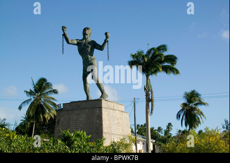 Freed Slave statue - Emancipation Statue is the work of Barbados' best ...