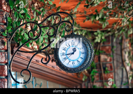 outdoor clock, Solvang, California Stock Photo - Alamy