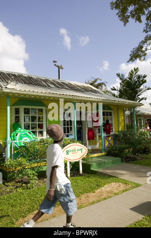 Gift shop at Chattel House Village in Holetown in Barbados in the ...