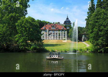 Hotel of Schloss Lerbach Castle, Bergisch Gladbach, North Stock Photo ...