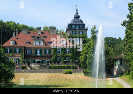 Hotel of Schloss Lerbach Castle, Bergisch Gladbach, North Stock Photo ...
