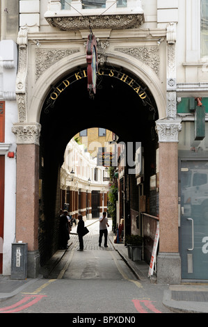 The Old King's Head pub, London, England Stock Photo - Alamy
