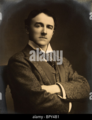 Sir Edward German, English composer (2nd from right), with lyrist ...