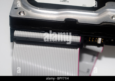 Close-up side view of hard disk on wooden floor Stock Photo - Alamy