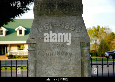 McGavock Cemetery, Carnton Plantation, Franklin, Tennessee, USA Stock ...