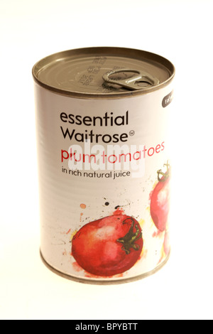 Waitrose Essential Plum Tomatoes Stock Photo - Alamy