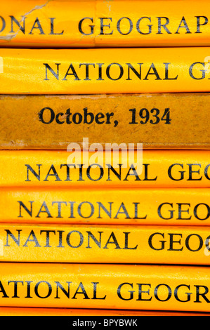 Side of stack of magazines Stock Photo - Alamy