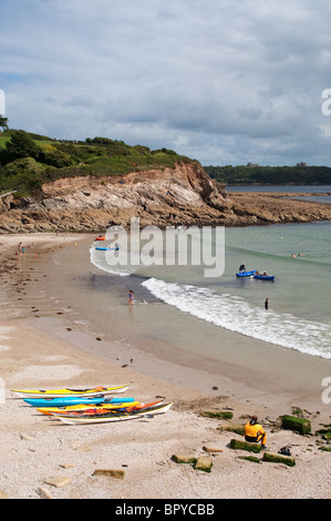 Swanpool; beach; Falmouth; Cornwall Stock Photo - Alamy