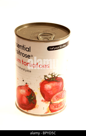 Waitrose Essential Plum Tomatoes Stock Photo - Alamy