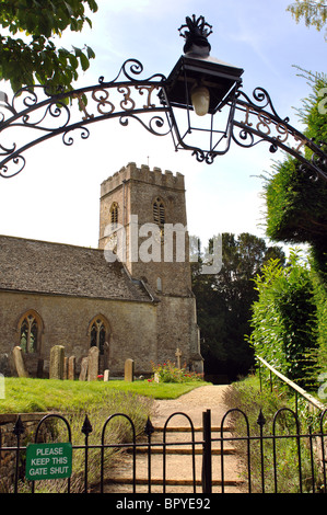 St Mary Magdalene church Adlestrop Gloucestershire England Stock Photo ...