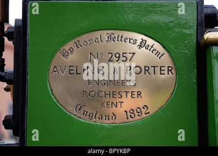 Invicta Steam roller Stock Photo - Alamy