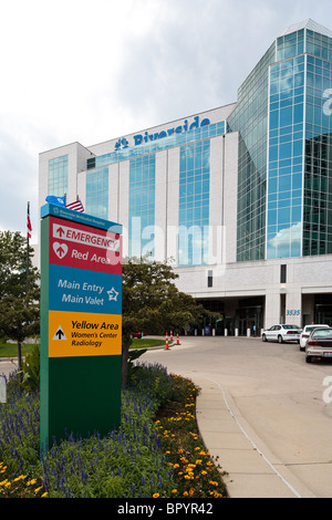 Riverside Methodist Hospital located in Columbus Ohio Stock Photo - Alamy