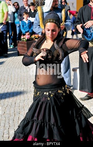 Belly Dancer with Snake Stock Photo: 122346434 - Alamy