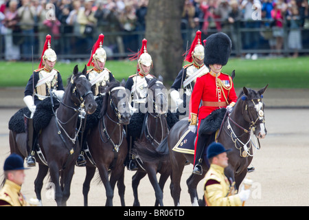 Leading the Royal Procession - Brigade Major Lt Col J D Bagshaw ...