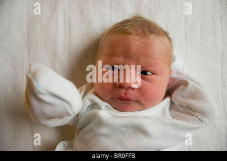 Newborn baby, one day old Stock Photo - Alamy