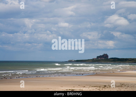 Budle Bay beach, Northumberland, England Stock Photo - Alamy