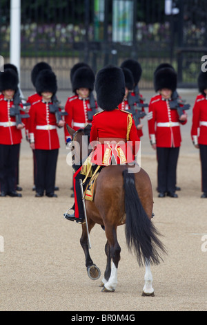 Lt Col Roland 'Roly' Walker, Field Officer and "boss" of the parade ...
