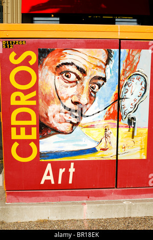 Sights of the Cedros Design District in Solana Beach, CA Stock Photo ...