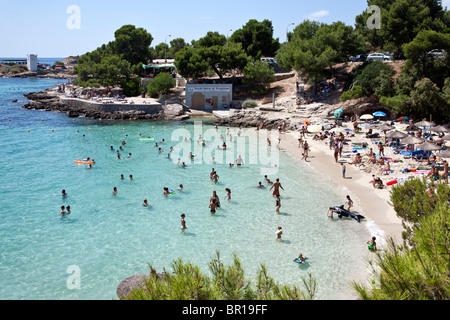 Cala Comtessa beach. Illetes. Mallorca Island. Spain Stock Photo - Alamy