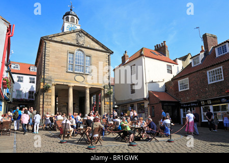 Whitby Market Place Stock Photo - Alamy