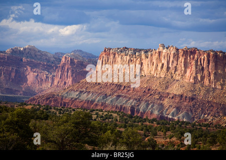 Redrock scenery in Capitol Reef National Park Stock Photo - Alamy