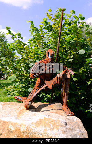 Rusty Alien Warrior Stock Photo - Alamy