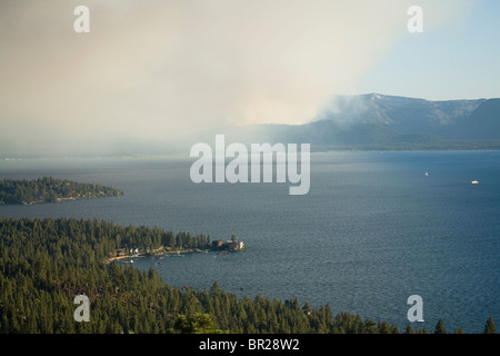 Angora Fire in South Lake Tahoe, CA Stock Photo - Alamy
