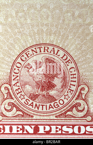 chilean peso notes and coins Stock Photo - Alamy