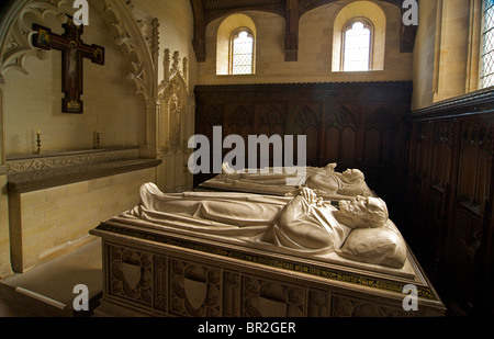 Arundel Castle West Sussex tomb John 7th Earl Arundel 1407-35 ...