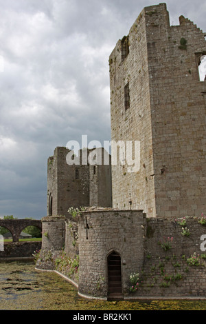 Raglan castle in Monmouthshire, Wales Stock Photo - Alamy