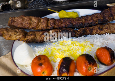 Persian Chelo Kebab Stock Photo - Alamy