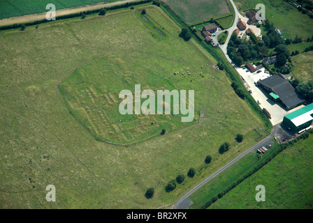 UK Crop marks, Archaeology. Aerial photography Stock Photo - Alamy