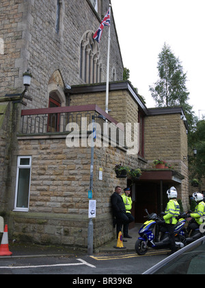 Uppermill Civic Hall, Uppermill, Oldham, Lancashire, England, UK Stock ...